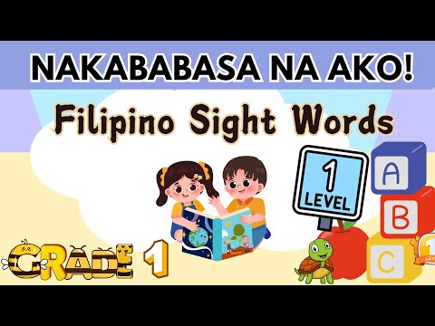 FILIPINO SIGHT WORDS - ARALIN 1 | PRACTICE READING