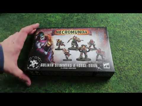 Necromunda Goliath Stimmers & Forge-Born Unboxing – Sprues & Brews