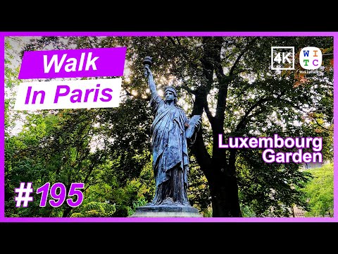 Luxembourg Garden, Paris, France | Walk In Paris