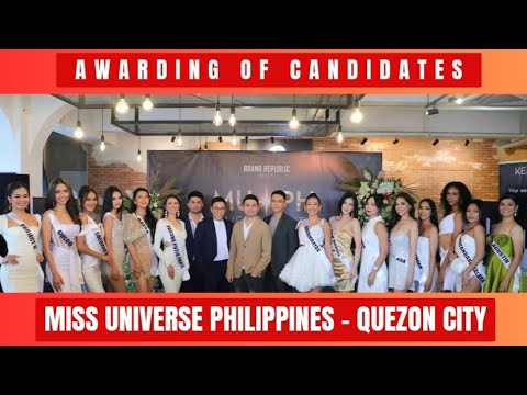 Miss Universe Philippines - Quezon City 2024 AWARDING OF WINNERS