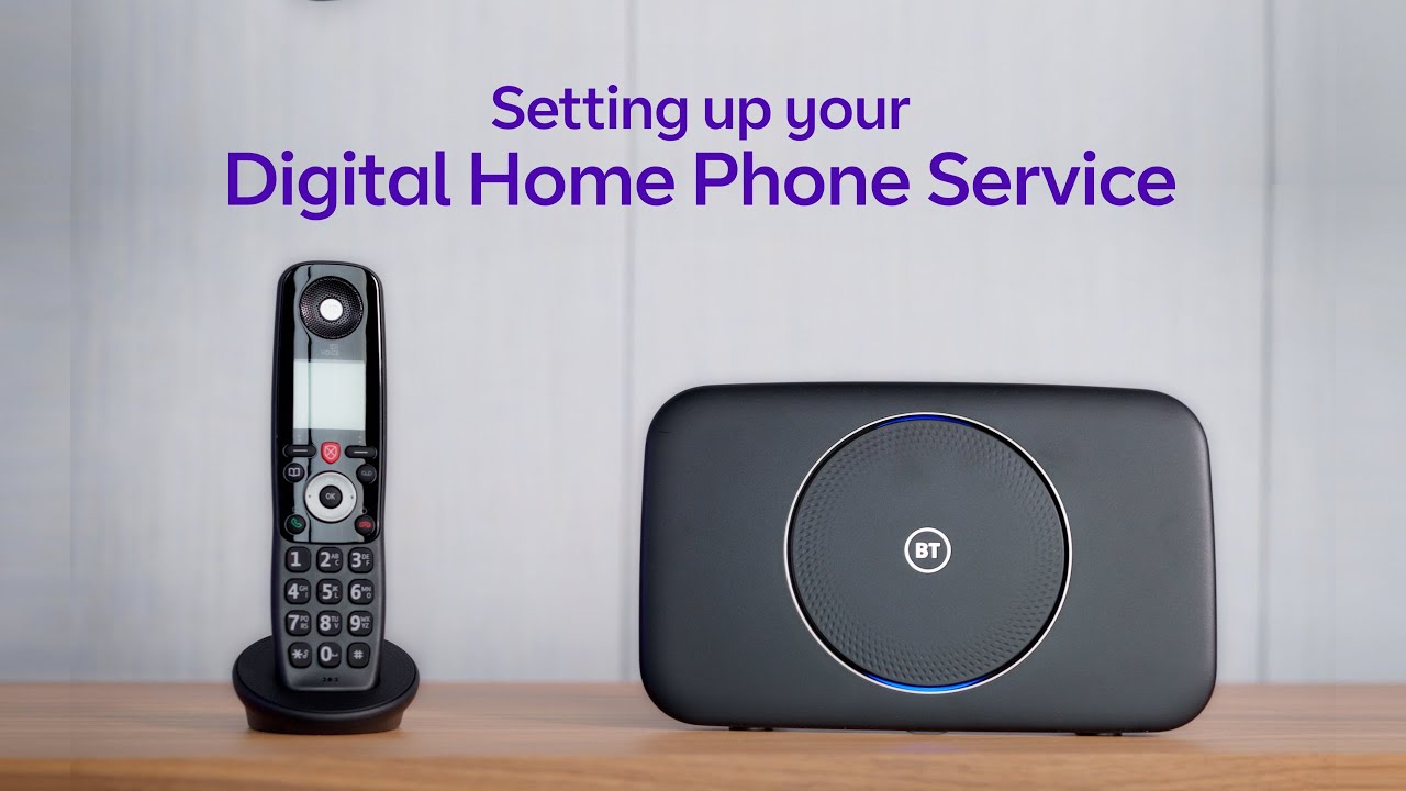 Setting up your Digital Voice service (BSL)