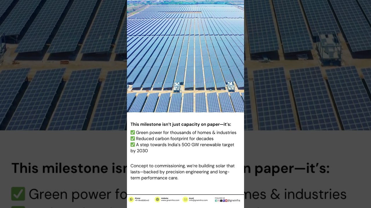 Powering Maharashtra with 90 MWp of Clean Energy!