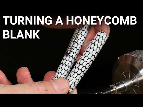 Turning a Honeycomb Blank (Tips and Tricks)