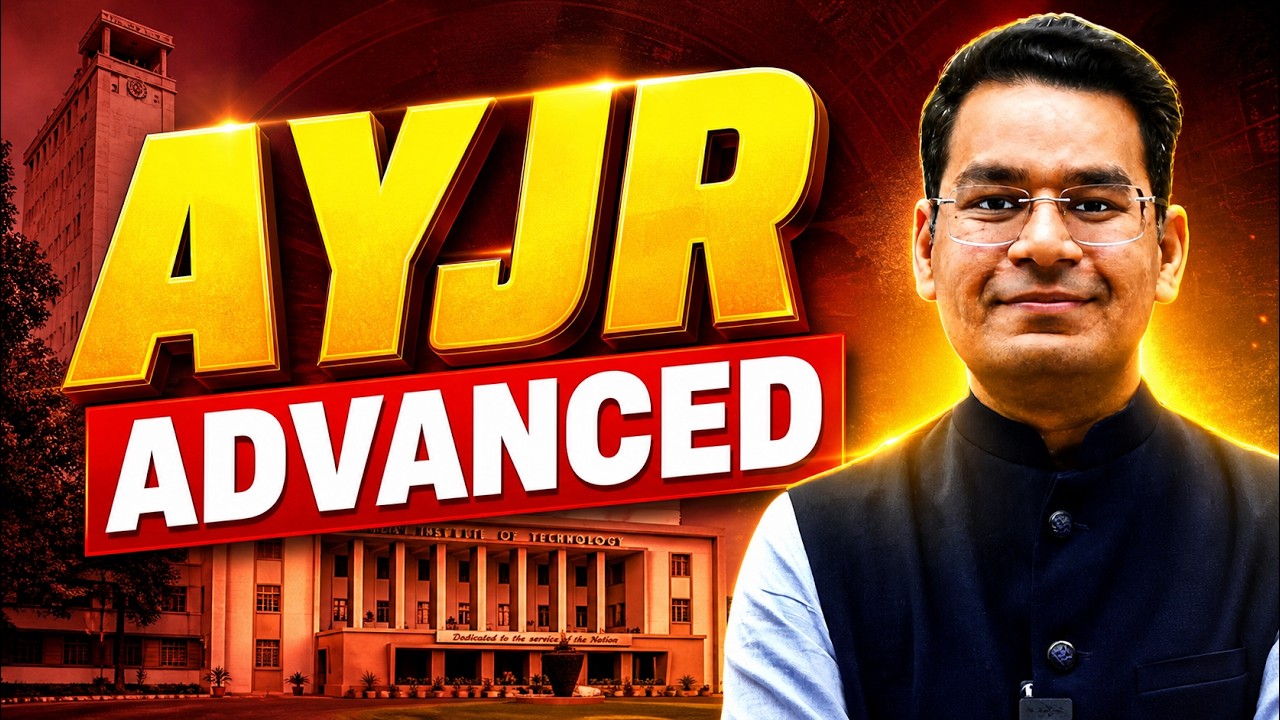 AYJR JEE Advanced 2026 | The Biggest Open Mock Test for JEE Advanced | Are you Ready?
