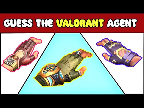 Guess the Valorant Agent by Their Hands! ✊ ✋ || Valorant Quiz in 5 Seconds