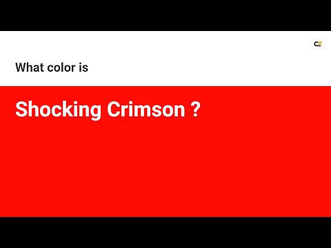 Shocking Crimson color #ff0d04 hex Cool Red color ff0d04
