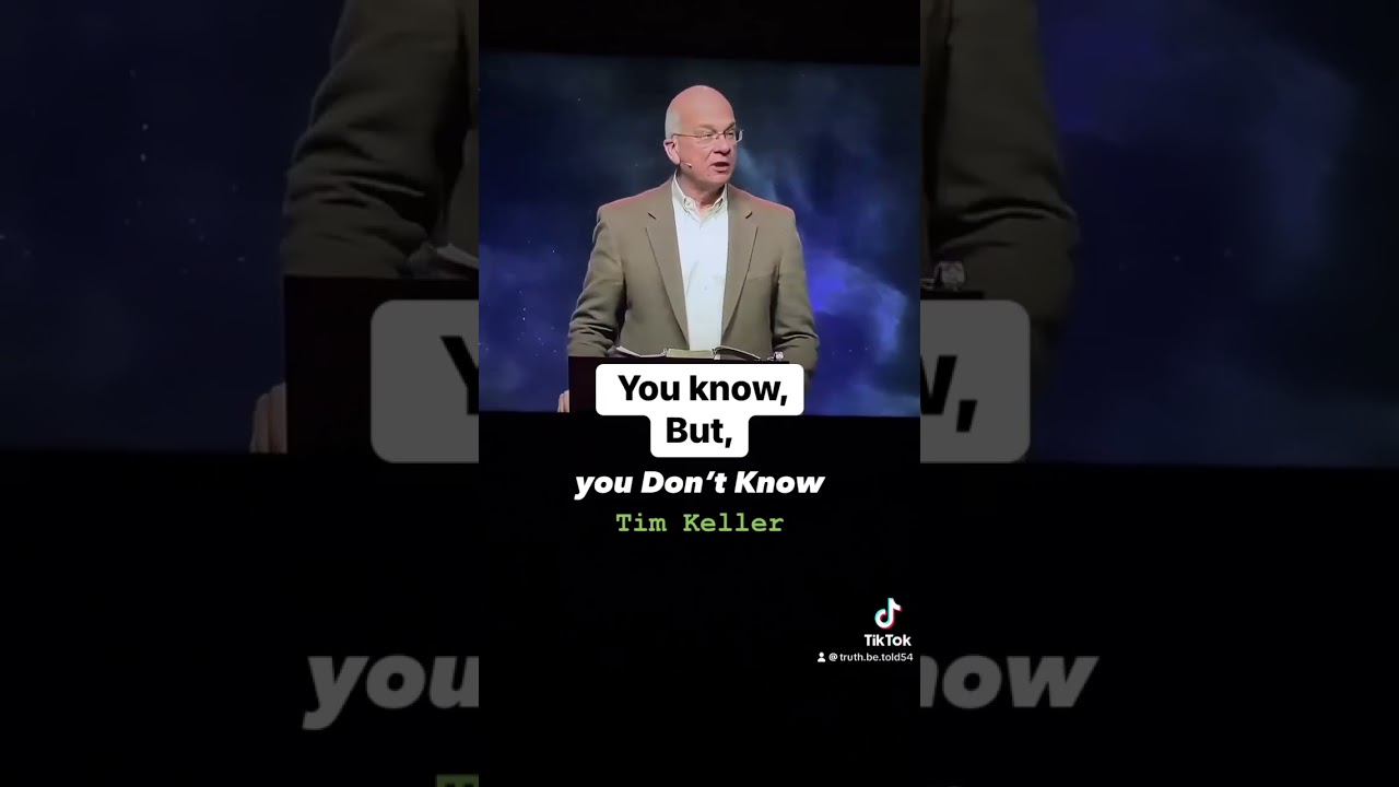 Walking in true Freedom - Tim Keller