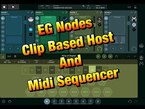 EG Nodes - Pre-Release Demo - Clip-Based Host & Midi Sequencer ...
