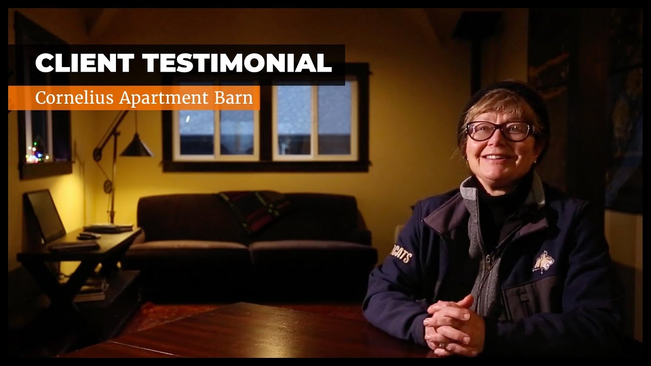 DC Structures Client Testimonial | Cornelius Apartment Barn Kit