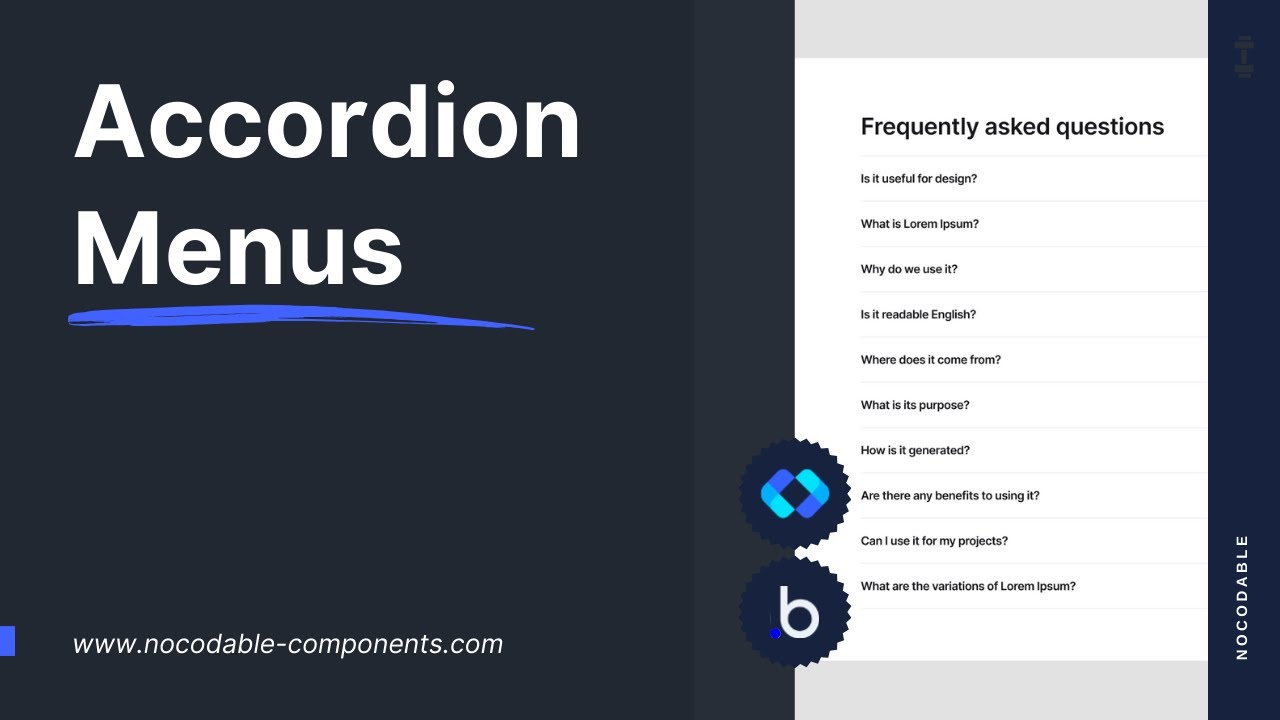 How to create an accordion menu / FAQ in Bubble - Tips - Bubble Forum How to create an accordion menu / FAQ in Bubble - Tips - Bubble Forum