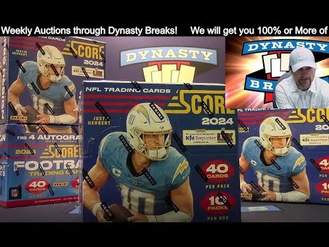 MISTAKE BOXES? 😲 2024 Score Football Card 4 Box Break #13
