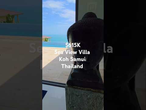 $615K Sea View 3-bed Villa for Sale in Koh Samui, Thailand