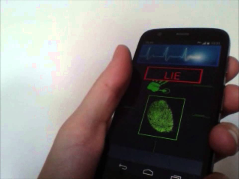 Lie Detector Finger Scanner for Android