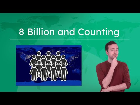 8 Billion and Counting - Global Population Distribution