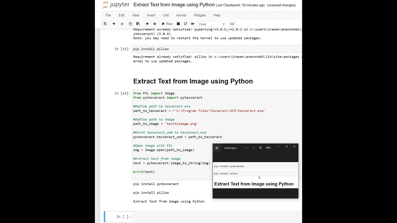 Day 94 : Extract Text from Image using Python