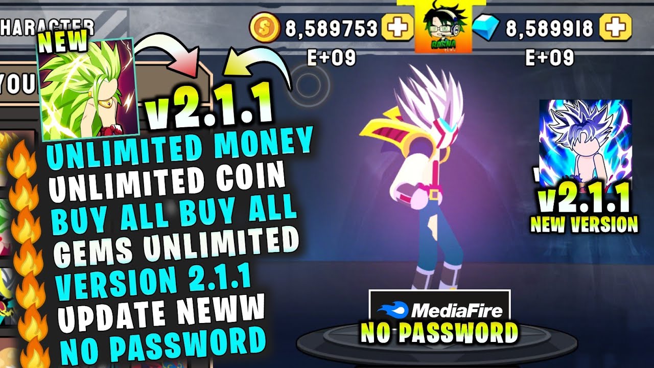 STICKMAN WARRIORS Mod Apk v2.1.1 Terbaru 2026 || Stickman Warriors: Super Dragon Shadow Fight MOD ⚔️