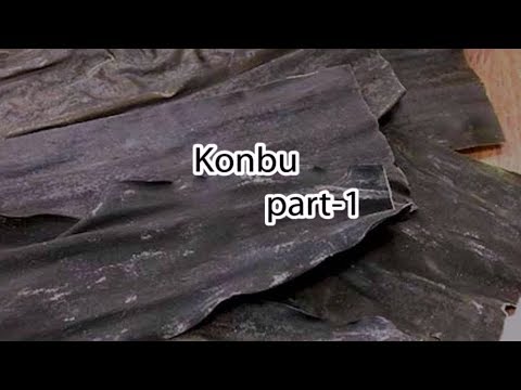 What is Konbu? part-1 - Konbu or edible kelp has been eaten in Japan -Cook Tokyo TV