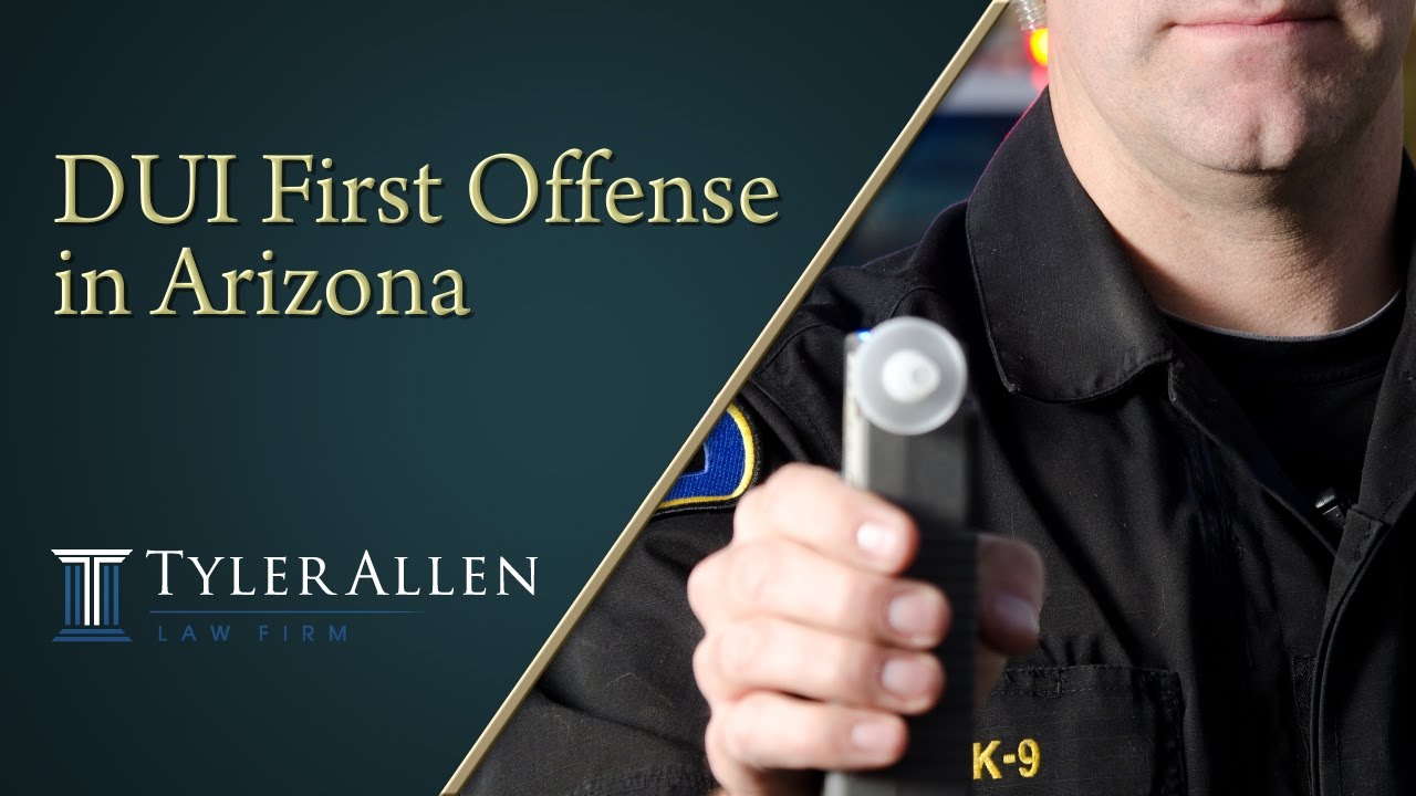 DUI First Offense in Arizona | (602) 456-0545 Phoenix, AZ