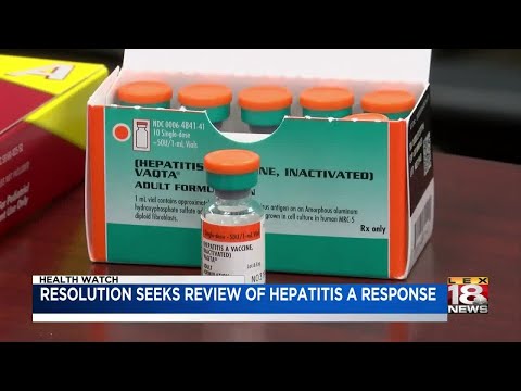 Resolution Seeks Review Of Hepatitis A Response