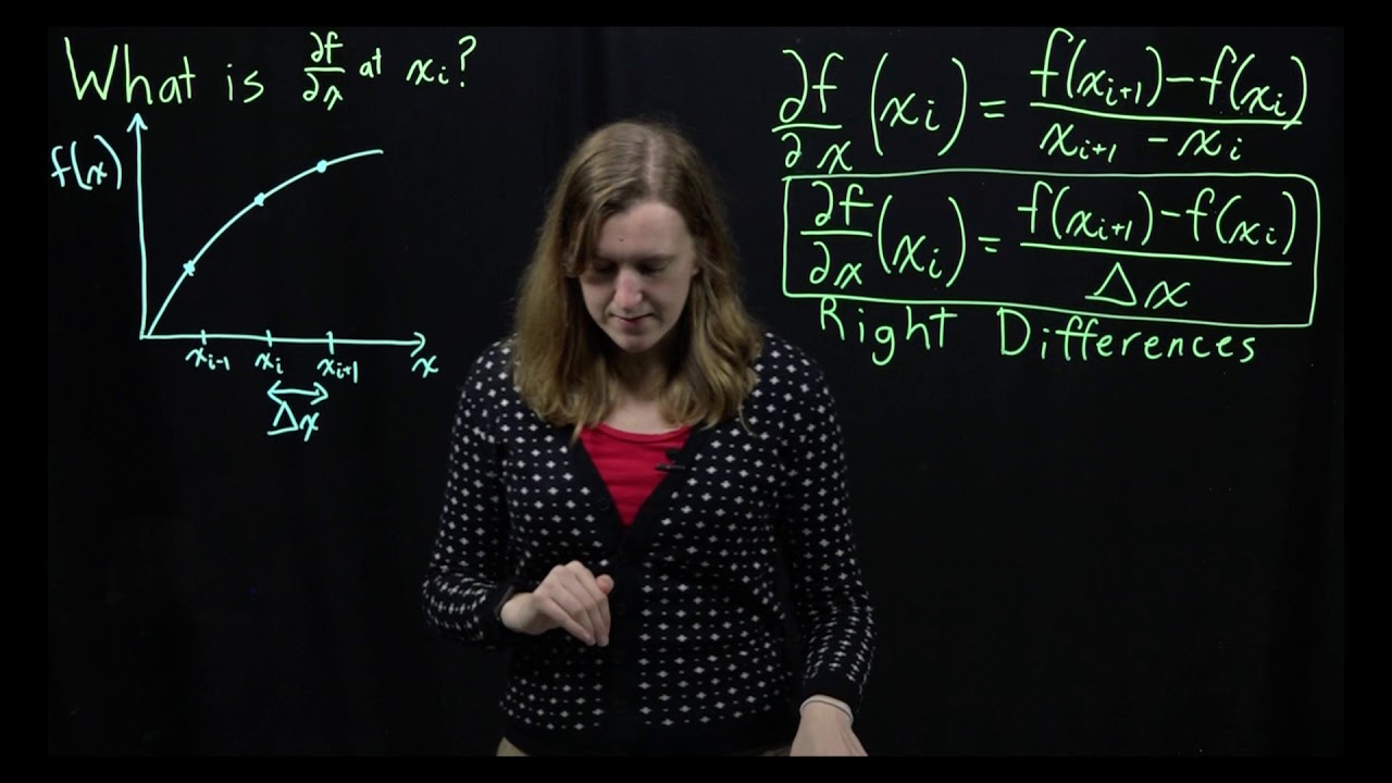 Finite Difference Method (3): First derivative