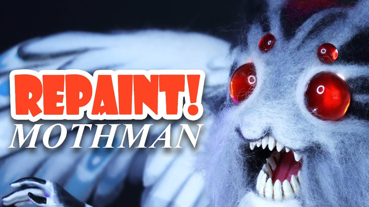 Repaint! The Mothman 🎃Custom Doll Halloween Collaboration 2025