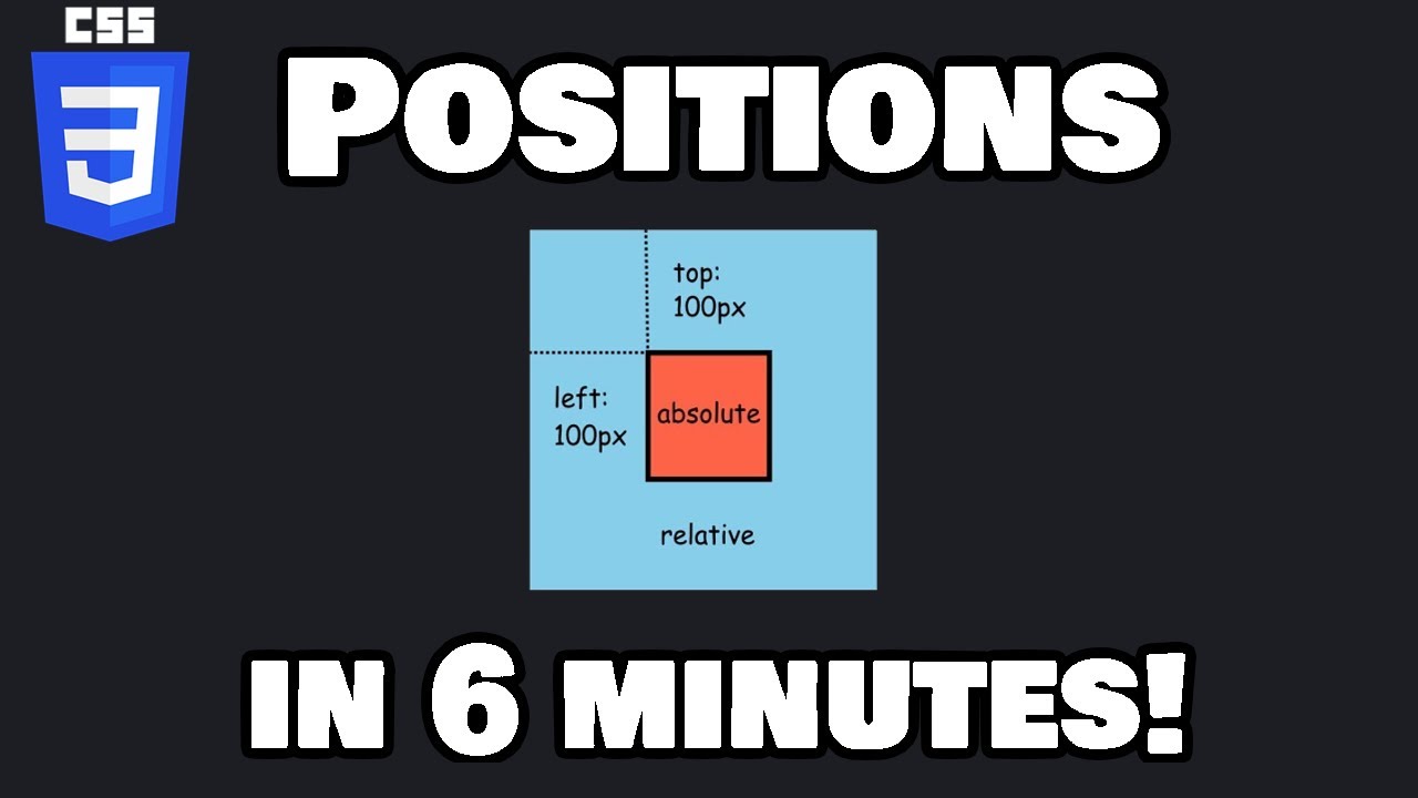 Learn CSS positions in 6 minutes! 🎯