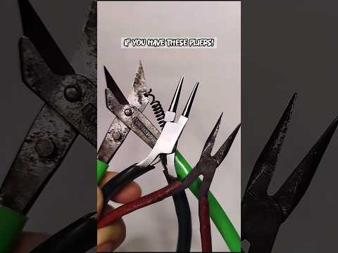 3 Must-Have Pliers to Start Making Stunning DIY Jewelry!#shorts