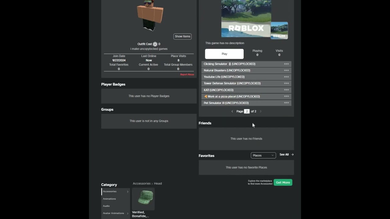 Free roblox uncopylocked games #roblox #free #games
