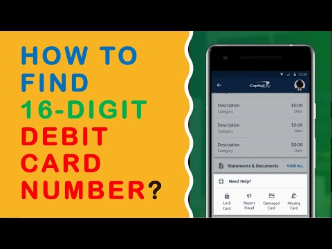 Bagaimana cara mengetahui 16 digit nomor kartu debit saya?