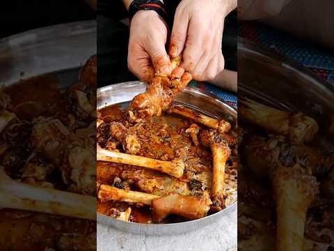 Kamal Ka Paya 😄 #eating #mukbang #Mutton #paya #ytshortsvideo