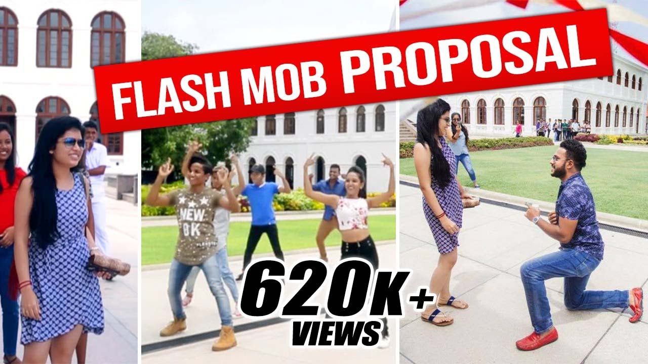 SURPRISE FLASH MOB PROPOSAL | SUMIRAN D GUNASEKARA | RaMoD with COOL STEPS
