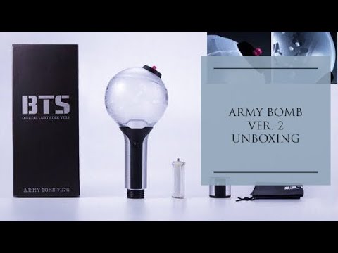 [UNBOXING] BTS OFFICIAL ARMY BOMB VER 2 FROM KPOPTOWN.COM