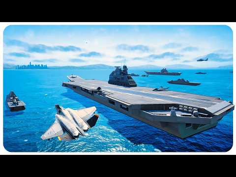 City Invasion by an Aircraft Carrier Fleet - Nuclear Option Cinematic