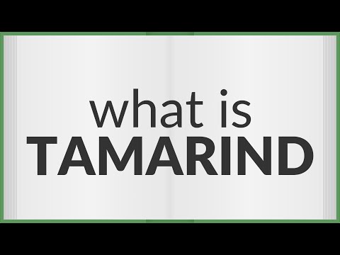 Tamarind | meaning of Tamarind