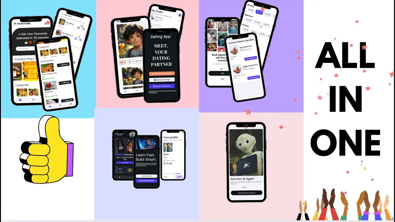 Learn to Create 5 Real Mobile Apps using FlutterFlow - at just $11.33 only | Lifetime Access