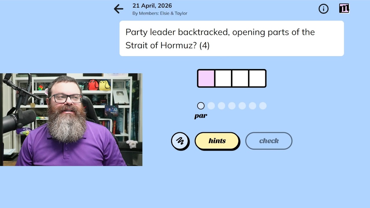 Unedited Minute Cryptic April 21, 2026