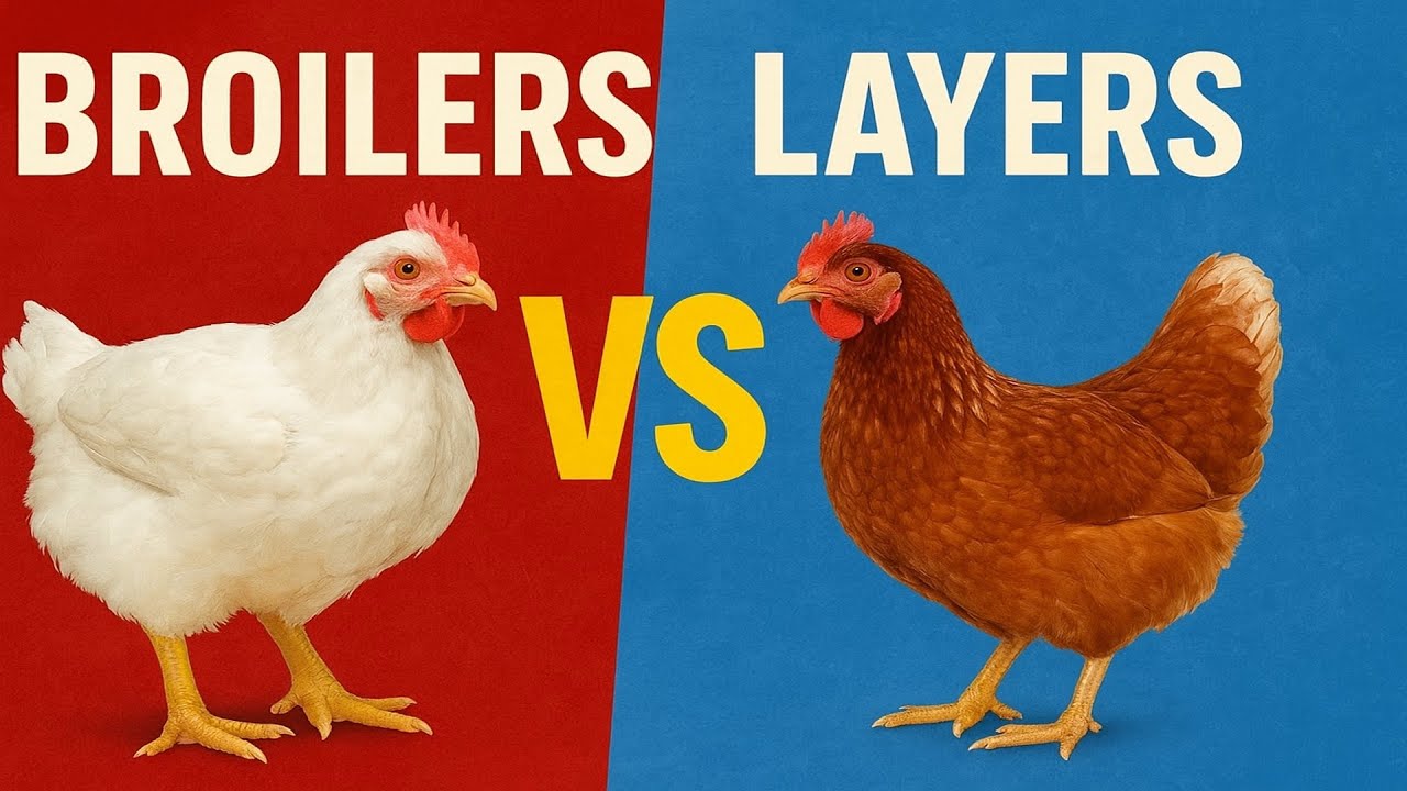 Broilers vs Layers