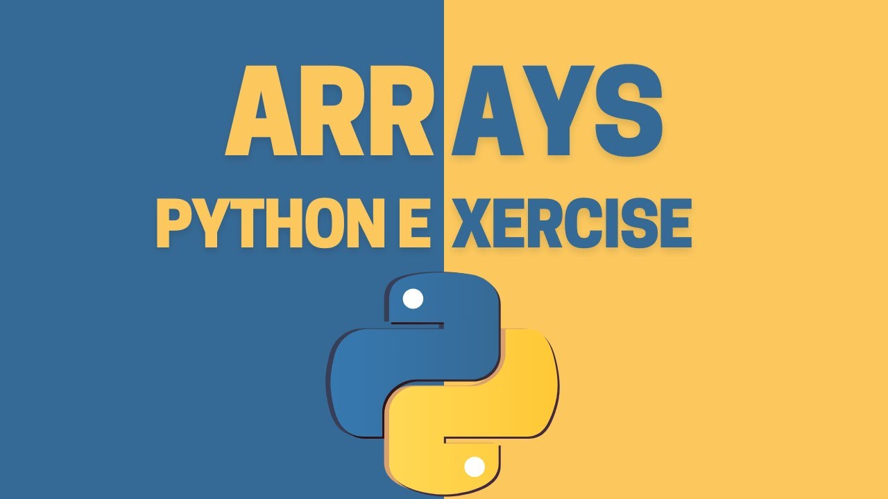 Python Exercise - Arrays: Add & Remove items in arrays | Python