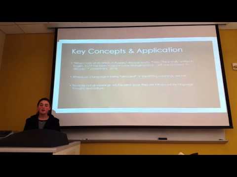 CST Thought, Meaning, Transition - Morgan Overcash