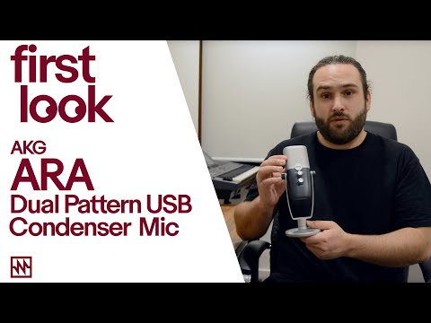 First Look: AKG ARA Easy to Use USB microphone for Content Creators and Music Production