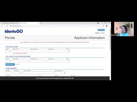 CNA Exam Prep: Completing the Live Scan Digital Fingerprint Application