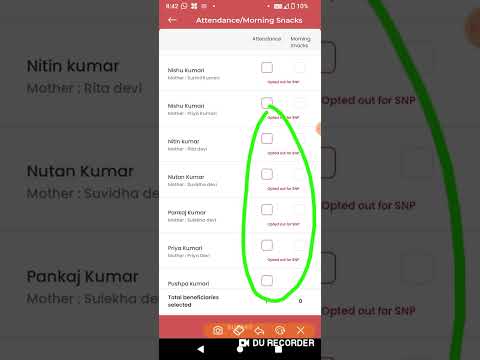 Poshan tracker 20.2|opted out for SNP| SNP Opted out for ko sudhar kaise kare #poshanabhiyan #viral