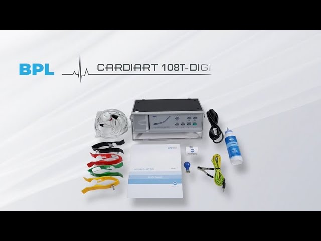 Bpl Ecg Machine - BPL Single channel ECG Machine Model 108T Digi Trader ...