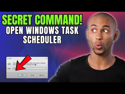 Secret RUN Command to Open Windows Task Scheduler on Windows 10/11