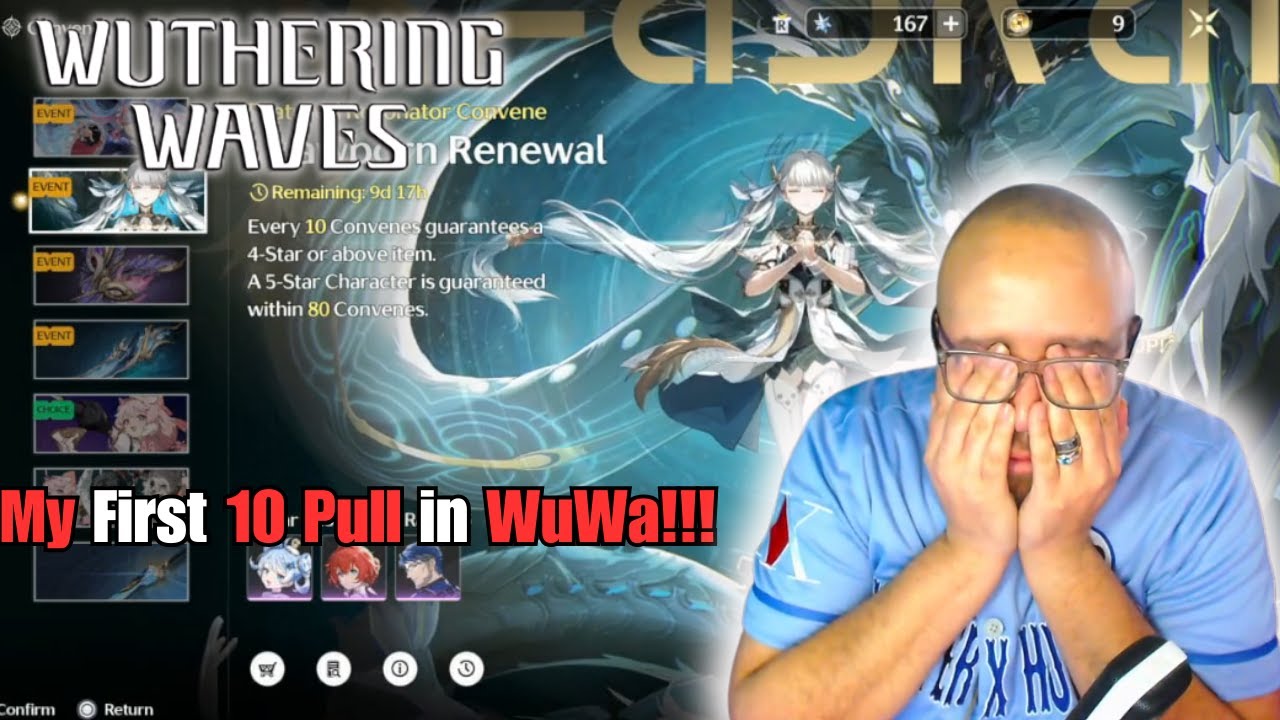 Doing My FIRST 10 PULL on WuWa!!! | Wuthering Waves Gameplay