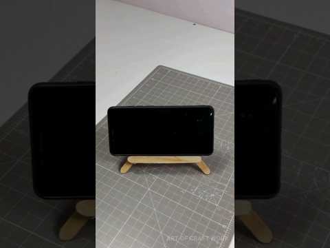 Phone Holder Making With Icecream Stick #shorts