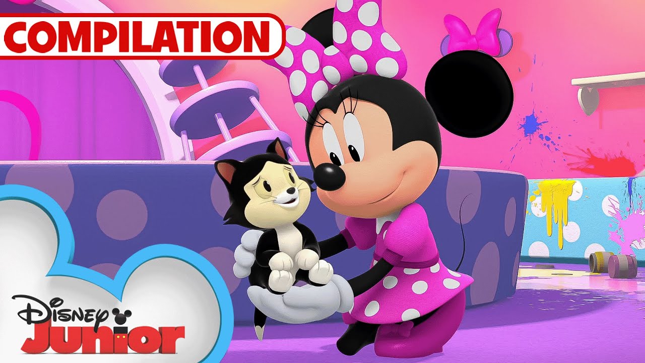 Minnie's Bow-Toons! 🎀 | NEW 15 Minute Compilation | Part 5 | Party Palace Pals | @disneyjr