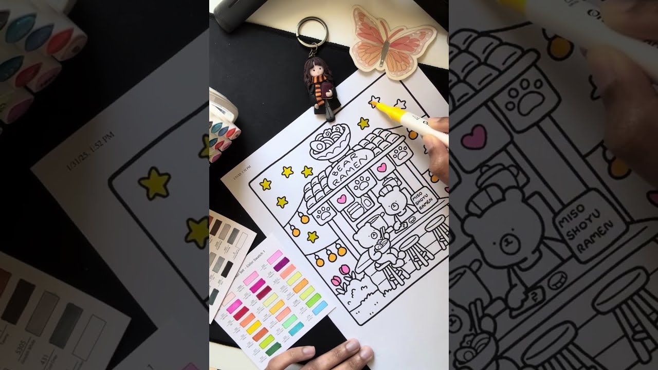 ART vlog 1| Ohuhu Markers | Colouring | Exploration