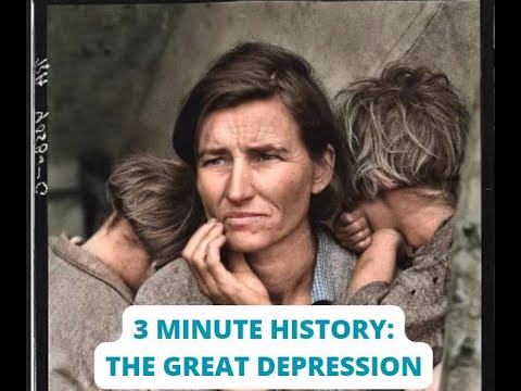 A Short History of the Great Depression | Explained in Less Than 3 Minutes