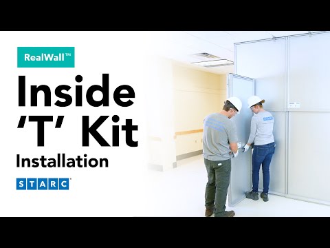 Installing RealWall's Inside T Kit